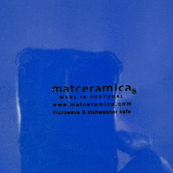 Matceramica | Dining | Matceramica Portugal 38 Square Dinner Plate Blue ...